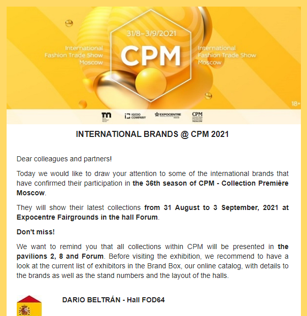CPM Newsletter - Subscribe here!